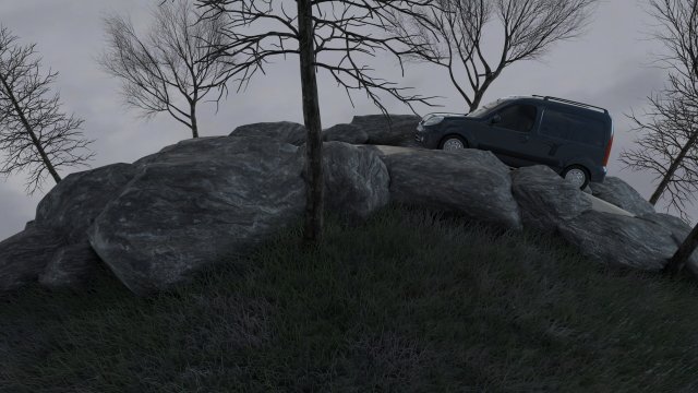 ground 3D Model in Environment 3DExport