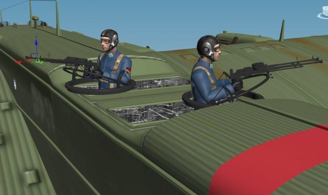 Tupolev TB-3 with 4 engines M17 3D Model in Bomber 3DExport