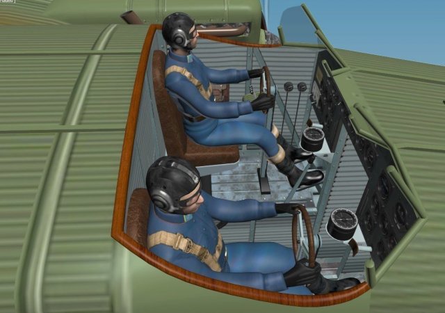 Tupolev TB-3 with 4 engines M17 3D Model in Bomber 3DExport