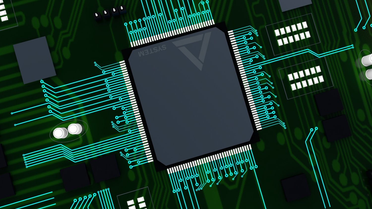 3D chip 3D Models in Computer 3DExport