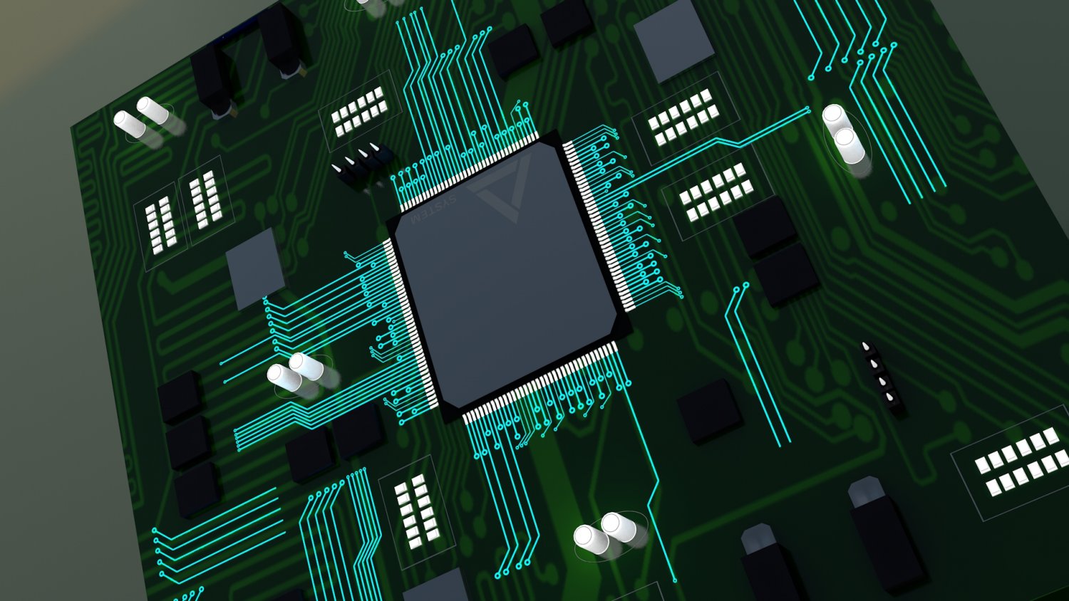 3D chip 3D Models in Computer 3DExport