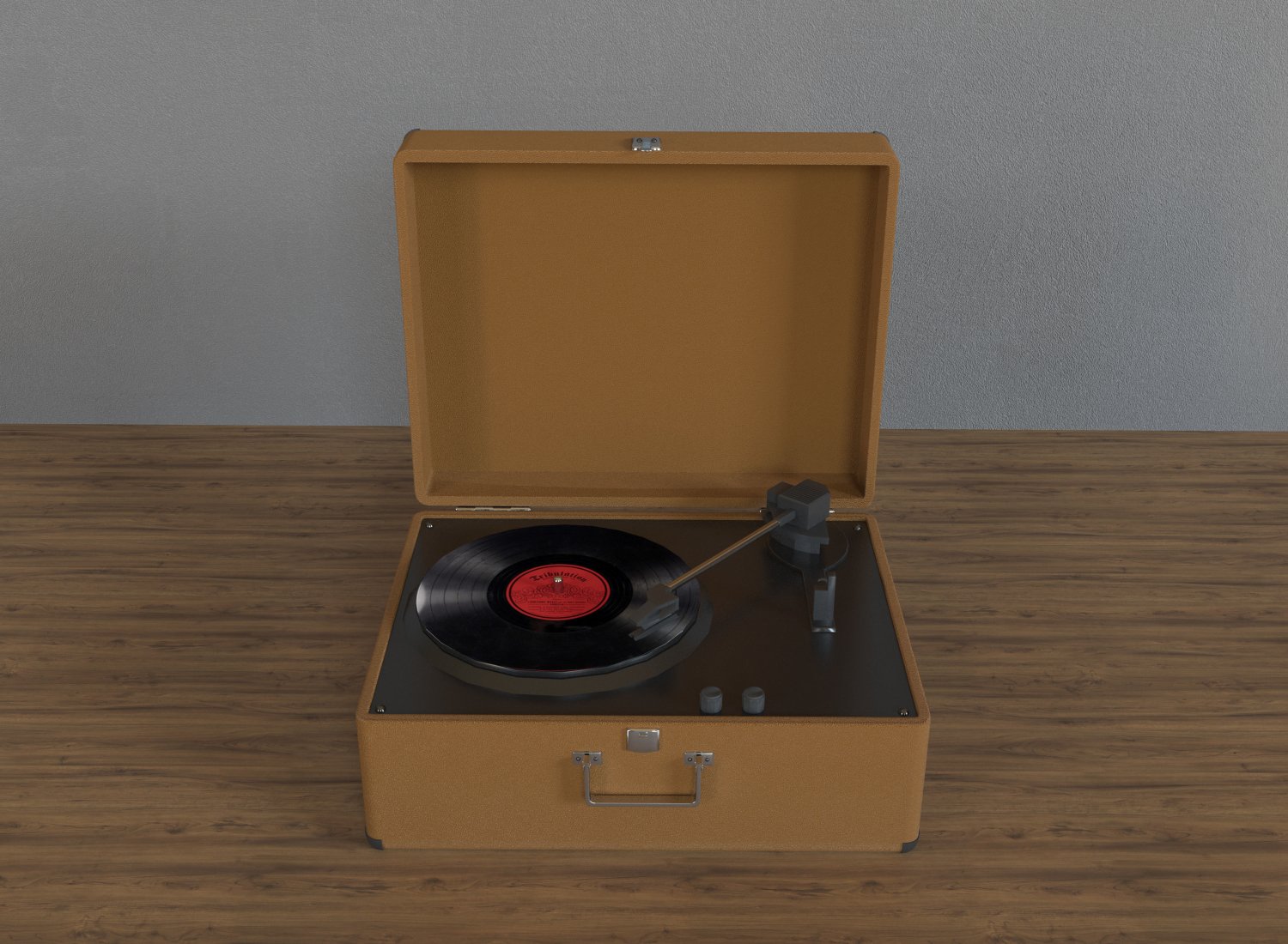 Record Player 3D Models in Household Items 3DExport