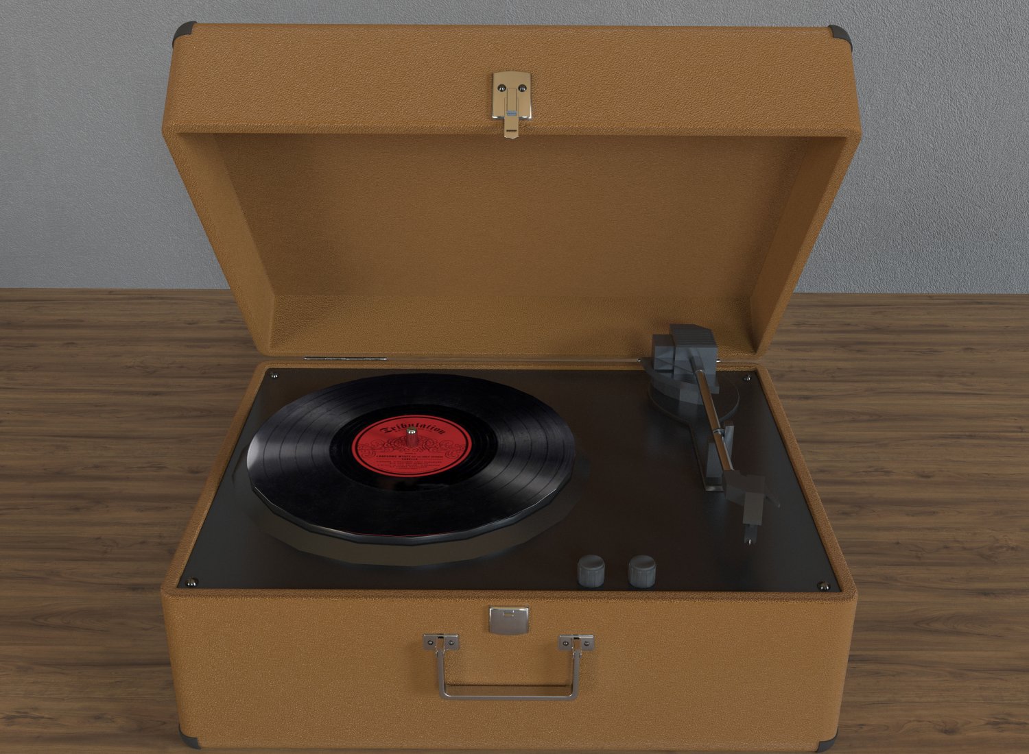 Record Player 3D Models in Household Items 3DExport