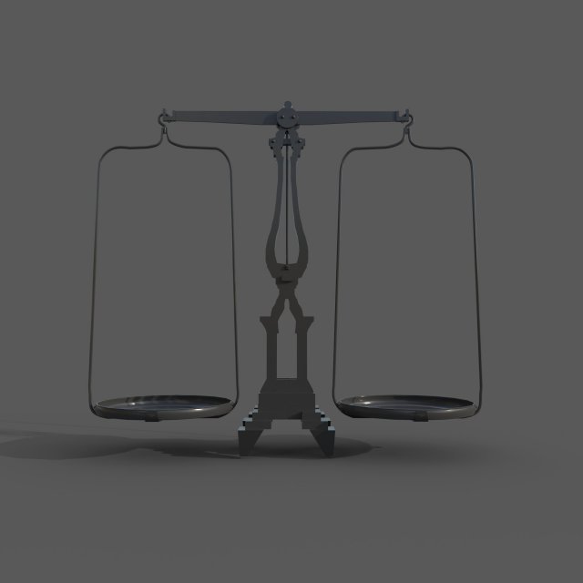 Classic scale 3D Model in Other 3DExport