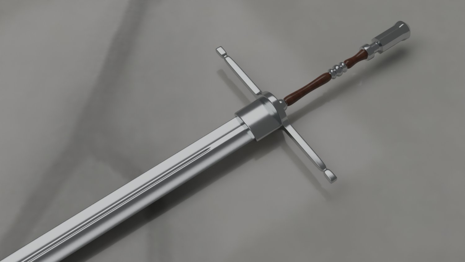 longsword 3D Models in Combat 3DExport
