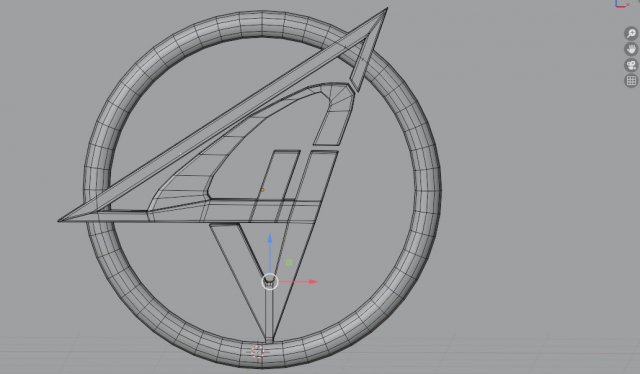 SU aircraft logo 3D Model in Parts 3DExport