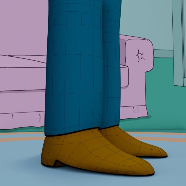 glenn quagmire from family guy - rigged low-poly 3D Model in Cartoon ...