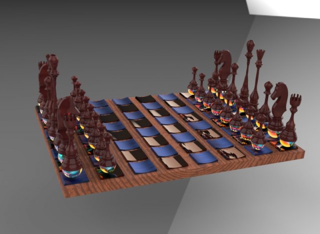 a chess variant to get out of the conventional and make the game ...