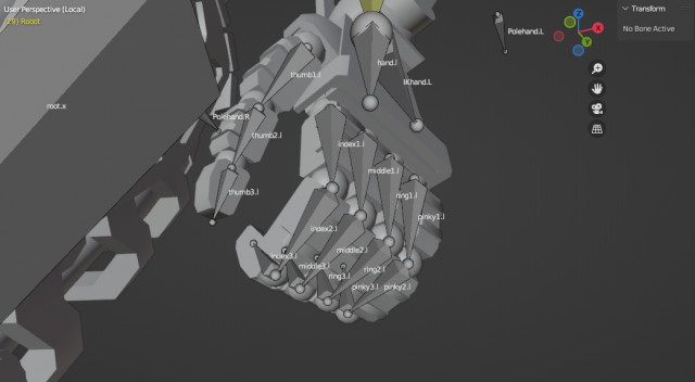 Scout robot gameready model Unity Unreal Engine 3D Model in Robot 3DExport