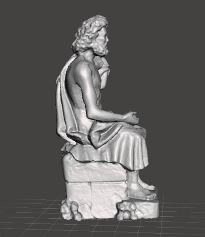 ZEUS RESIN STATUE 90s FIGURE MODEL ART GREEK MYTHOLOGY 3D Print Model ...