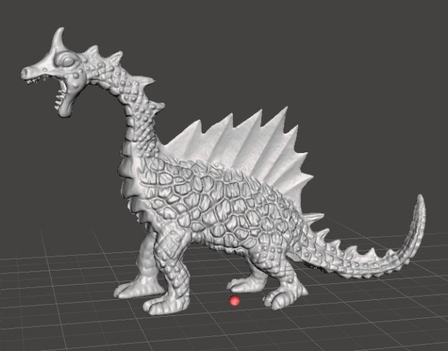 PLASTIC GREEN DRAGON VINTAGE 70s FIGURE MODEL TOY FANTASY DND AND RPG ...