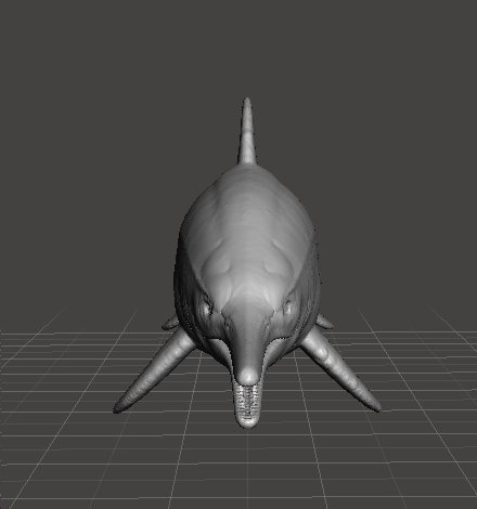 Ichthyosaur realistic figure miniature model dinosaur monster wildlife ...