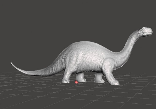 BRONTOSAURUS 70S VINTAGE TOY FIGURE MODEL FOR KIDS DINOSAUR 3D Print ...