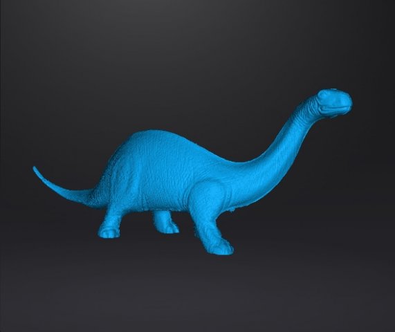 BRONTOSAURUS 70S VINTAGE TOY FIGURE MODEL FOR KIDS DINOSAUR 3D Print ...
