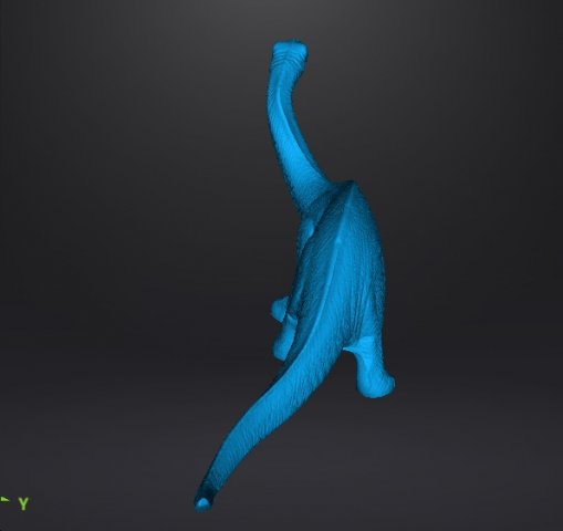 BRONTOSAURUS 70S VINTAGE TOY FIGURE MODEL FOR KIDS DINOSAUR 3D Print ...