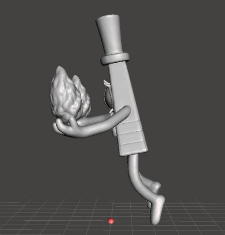 GRAVITY FALLS BILL CIPHER VINTAGE FIGURE MODEL STATUE EVIL 3D Print ...