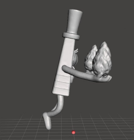 GRAVITY FALLS BILL CIPHER VINTAGE FIGURE MODEL STATUE EVIL 3D Print ...