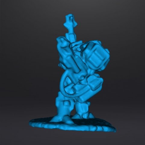 6MM SCALE HEAVY WALKER MECH MINIATURE MODEL FOR SCIFI GAMES 3D Print ...