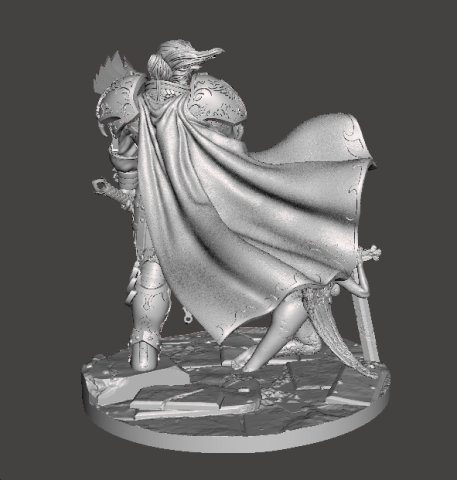 HANDSOME SON MINIATURE MODEL FIGURE FOR SCIFI GAMES RPG 3D PRINT ...