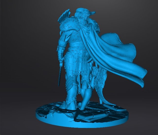 HANDSOME SON MINIATURE MODEL FIGURE FOR SCIFI GAMES RPG 3D PRINT ...