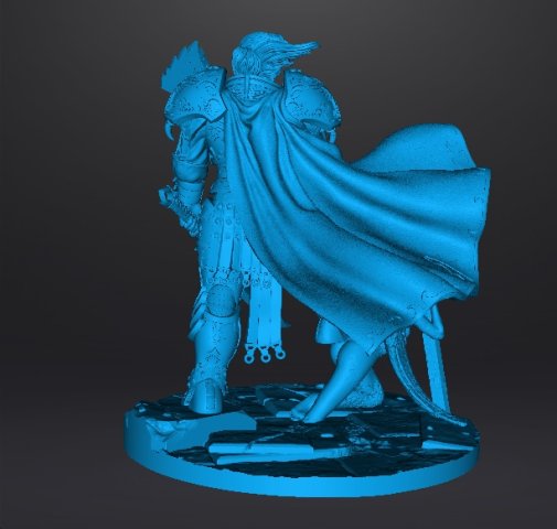 HANDSOME SON MINIATURE MODEL FIGURE FOR SCIFI GAMES RPG 3D PRINT ...