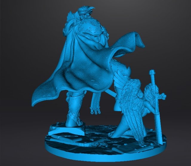 HANDSOME SON MINIATURE MODEL FIGURE FOR SCIFI GAMES RPG 3D PRINT ...