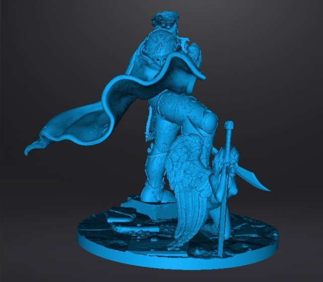 HANDSOME SON MINIATURE MODEL FIGURE FOR SCIFI GAMES RPG 3D PRINT ...