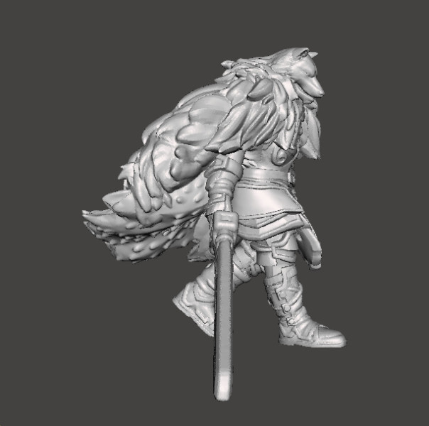 BLAIDD WOLF ELDEN RING MINIATURE MODEL FANTASY GAMES RPG DND Modelo de impresión 3D in Monstruos ...