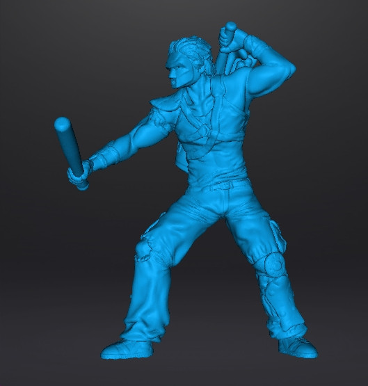 CASEY JONES MINIATURE MODEL FOR FANTASY GAMES RPG DND 3D Print Model in ...