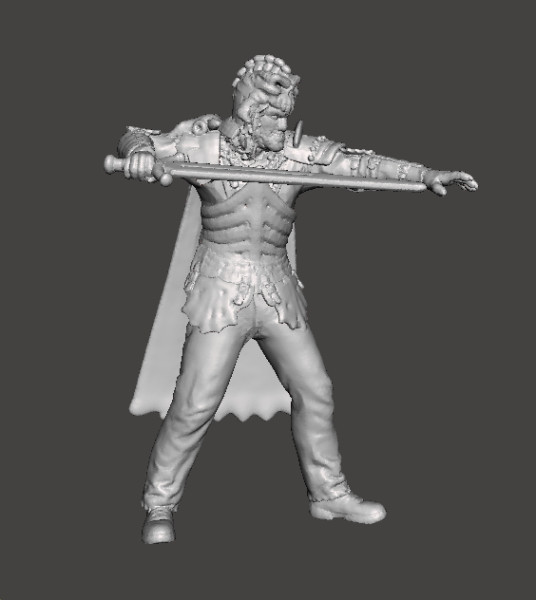 EVIL ASH MINIATURE MODEL FOR FANTASY OR HORROR GAMES RPG DND Modelo de ...