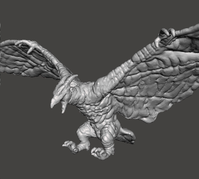 RODAN 2019 FLYING KAIJU MONSTER MINIATURE MODEL FOR FANTASY GAMES RPG ...