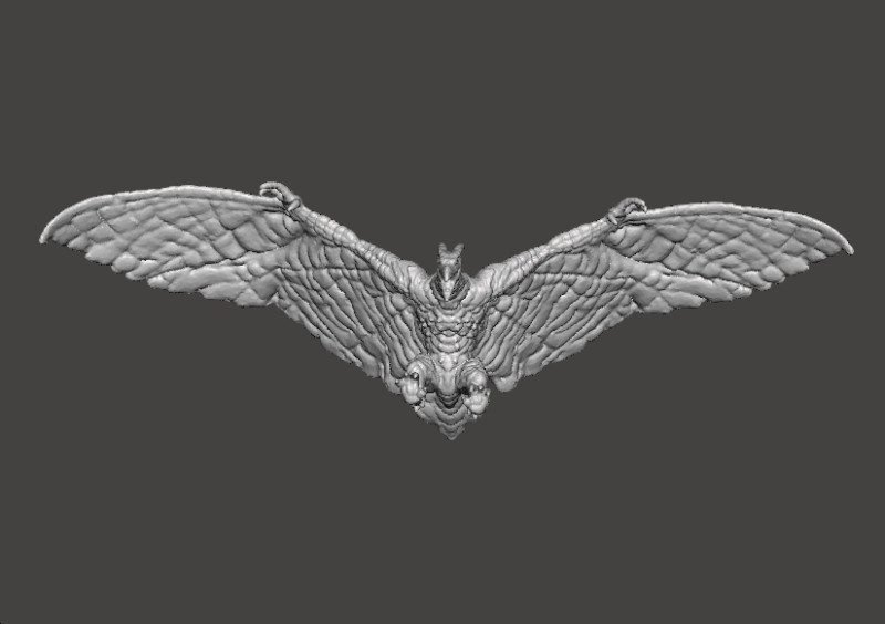 RODAN 2019 FLYING KAIJU MONSTER MINIATURE MODEL FOR FANTASY GAMES RPG ...