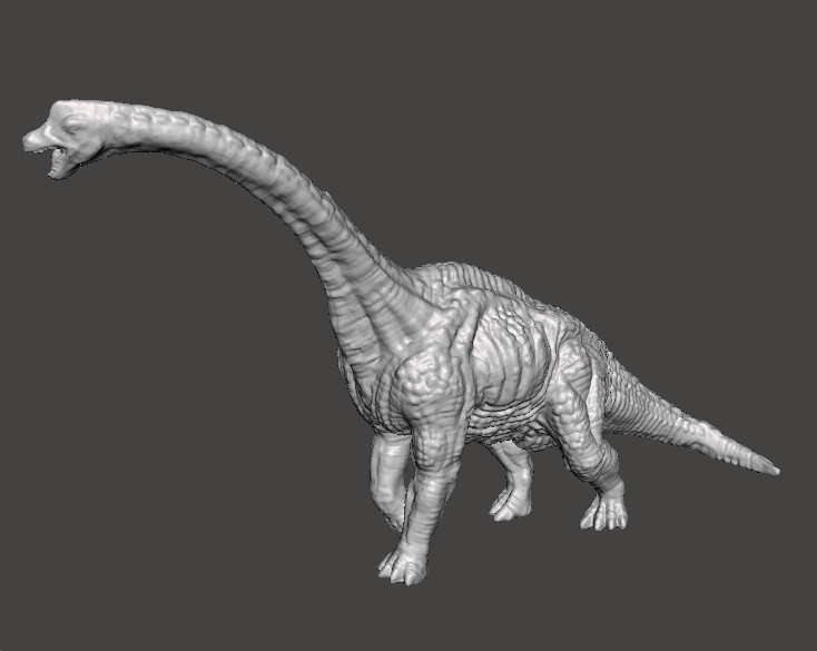 JP BRACHIOSAURUS REALISTIC FIGURE MODEL DINOSAUR MONSTER RPG DND Modelo ...