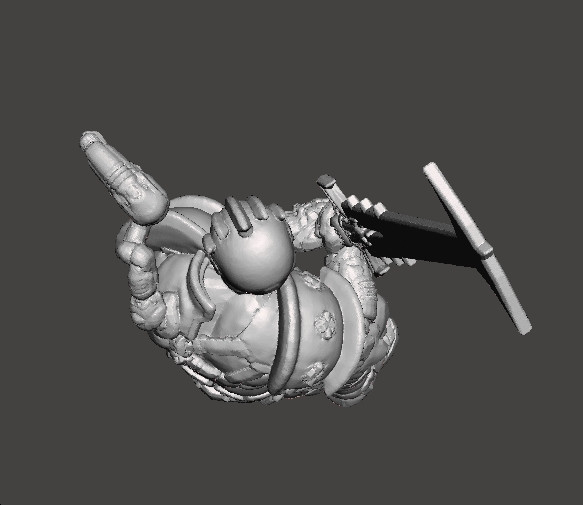 SLAYER SENTINEL ARMOR CRUCIBLE SWORD MINIATURE MODEL FIGURE FOR SCIFI ...