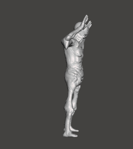 PALEMAN MONSTER MINIATURE MODEL FOR HORROR OR FANTASY GAMES RPG DND 3D Print Model in Monsters ...