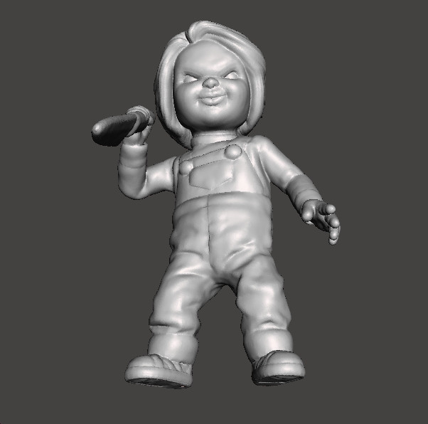 CHUCKY CHILDS PLAY MINIATURE MODEL FOR HORROR OR FANTASY GAMES RPG DND ...