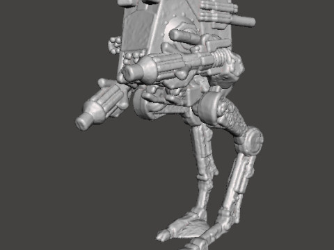 МИНИАТЮРНАЯ МОДЕЛЬ ВУКИ-ХАНТЕРА В МАСШТАБЕ 6 ММ ДЛЯ SCIFI GAMES EPIC 3D ...