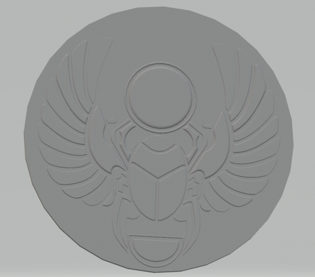 Scarabaeus symbol Symbols of ancient Egypt pack 3D Model in Other 3DExport