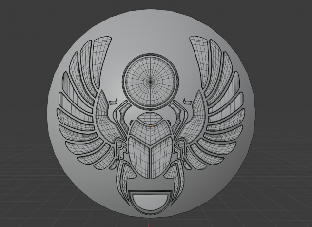 Scarabaeus symbol Symbols of ancient Egypt pack 3D Model in Other 3DExport