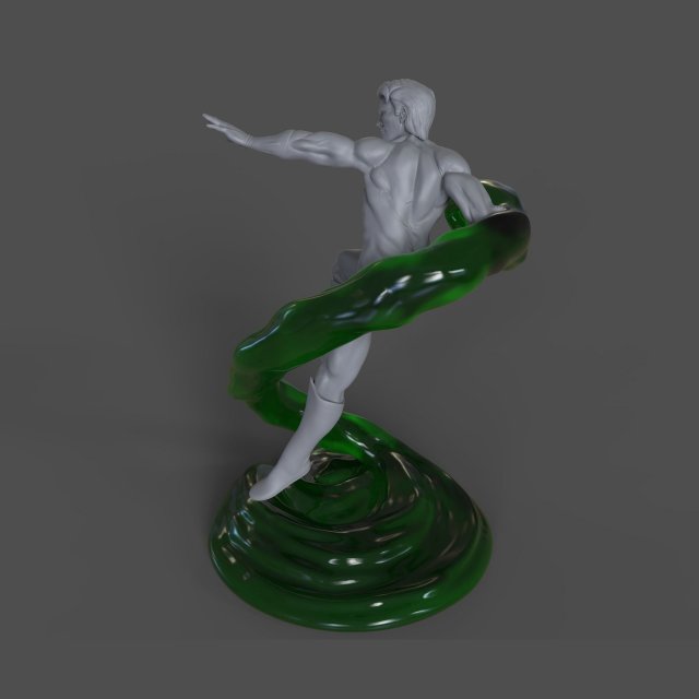 Green Lantern Statues Ready to Print 3D Print Model in Man 3DExport