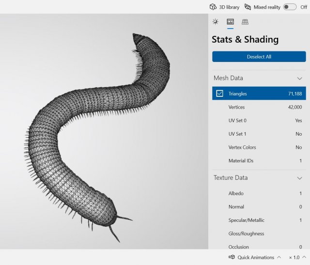 Millipede Ready to Print 3D Print Model in Sculpture 3DExport