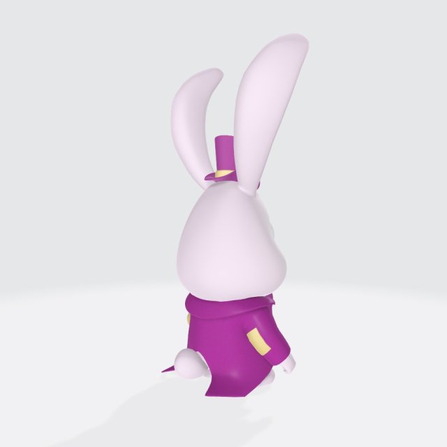 Bunny Character Ready to Print 3D Print Model in Sculpture 3DExport