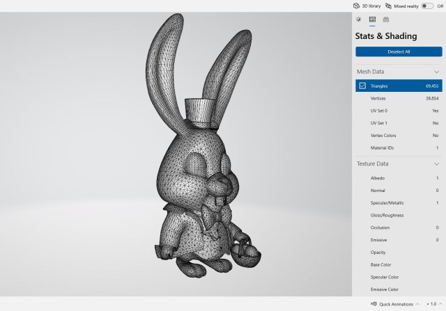 Bunny Character Ready to Print 3D Print Model in Sculpture 3DExport