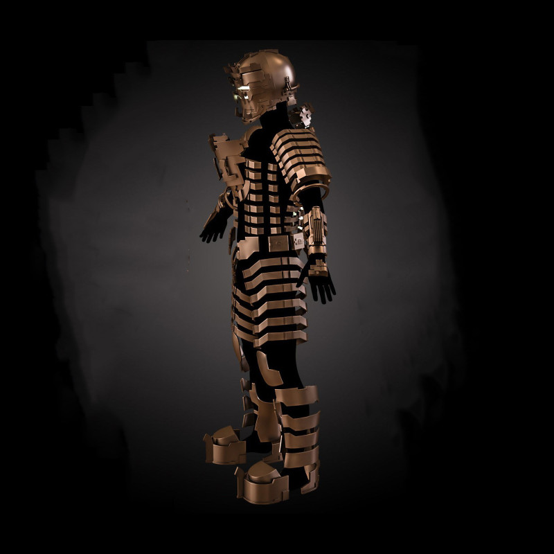 Full Set Armor Dead Space Ready to Print 3D Print Model in Robotics ...