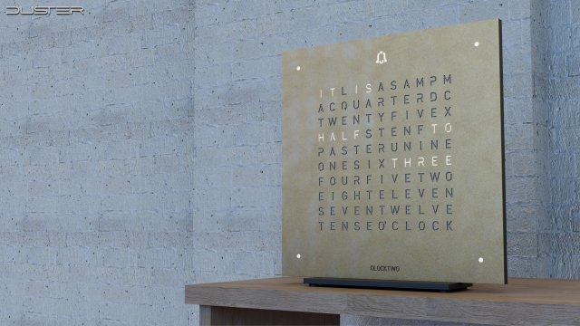 Qlocktwo designer clocks 3D Model in Household Appliances 3DExport