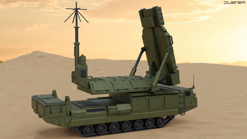 SAM Mobile Missile Radar 3 of 3 3D Model in Rocket Launchers 3DExport