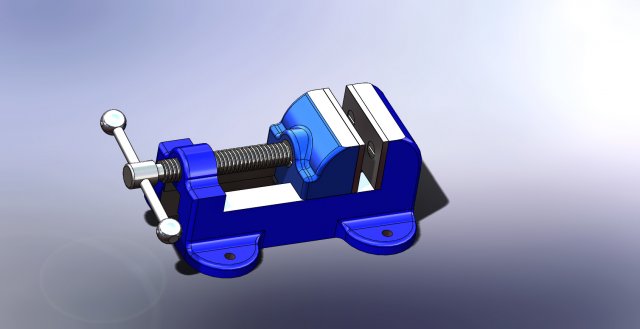 bench vise 3D Model in Other 3DExport