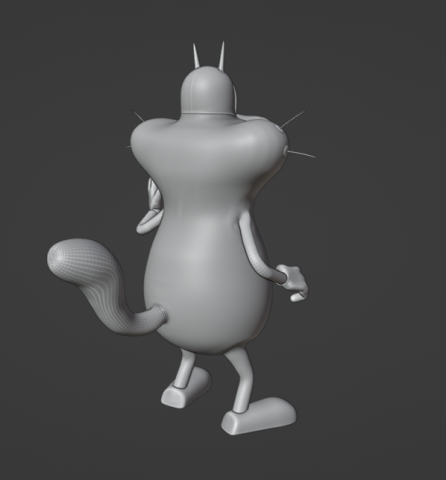 Oggy 3D Print Model in Toys 3DExport