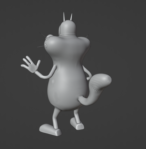Oggy 3D Print Model in Toys 3DExport