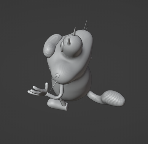 Oggy 3D Print Model in Toys 3DExport